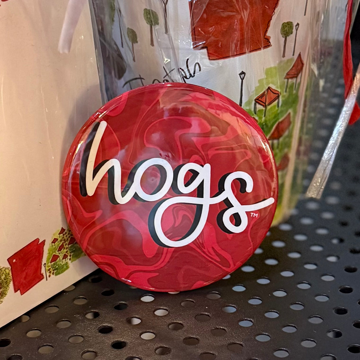 hogs Swirl Tailgate Pin – Frenzy of Harrison